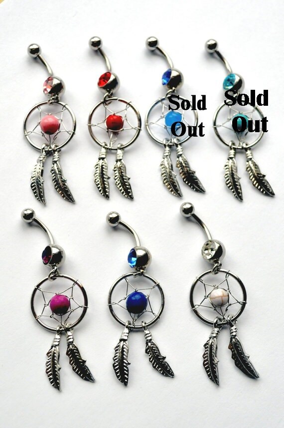 Belly Piercing Rings Dream Catchers