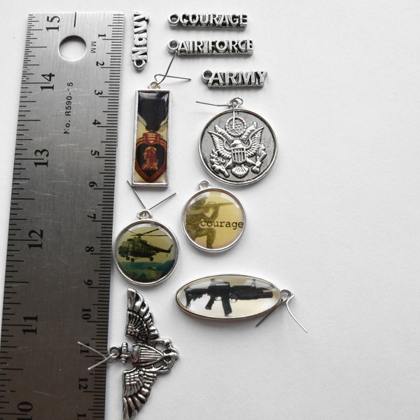 Military Charms - Etsy