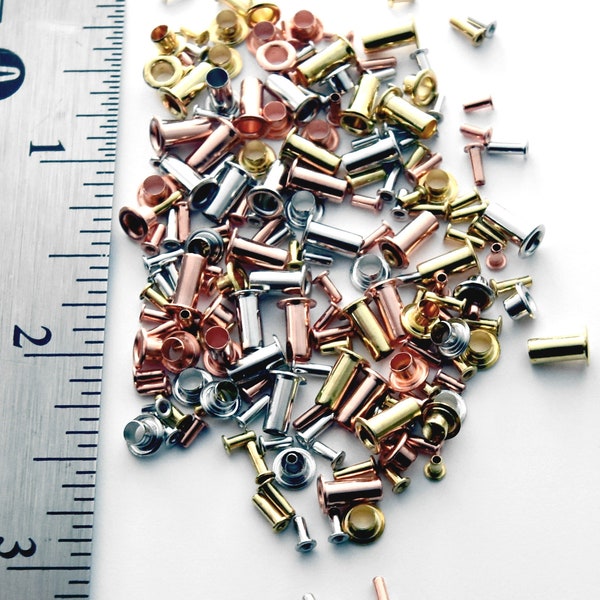 Copper Rivets - Etsy