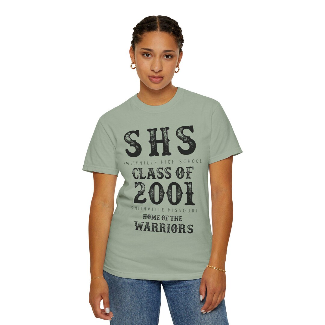 SHS Class of 2001 T-shirt | Smithville Missouri MO High School Warriors ...