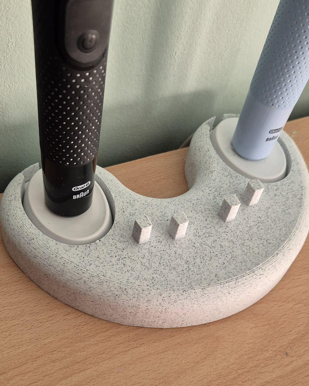 Oral B Toothbrush Stand Charger Caddy Curved Duo - Etsy