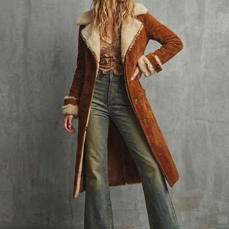 Leather Jacket Retro 70s - Etsy