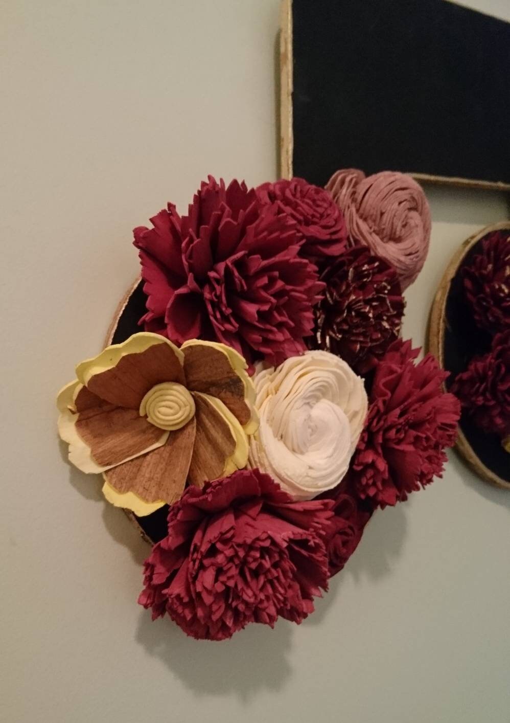 Music Notes Decor With Sola Flowers - Perfect Musical Gift! Customized ...