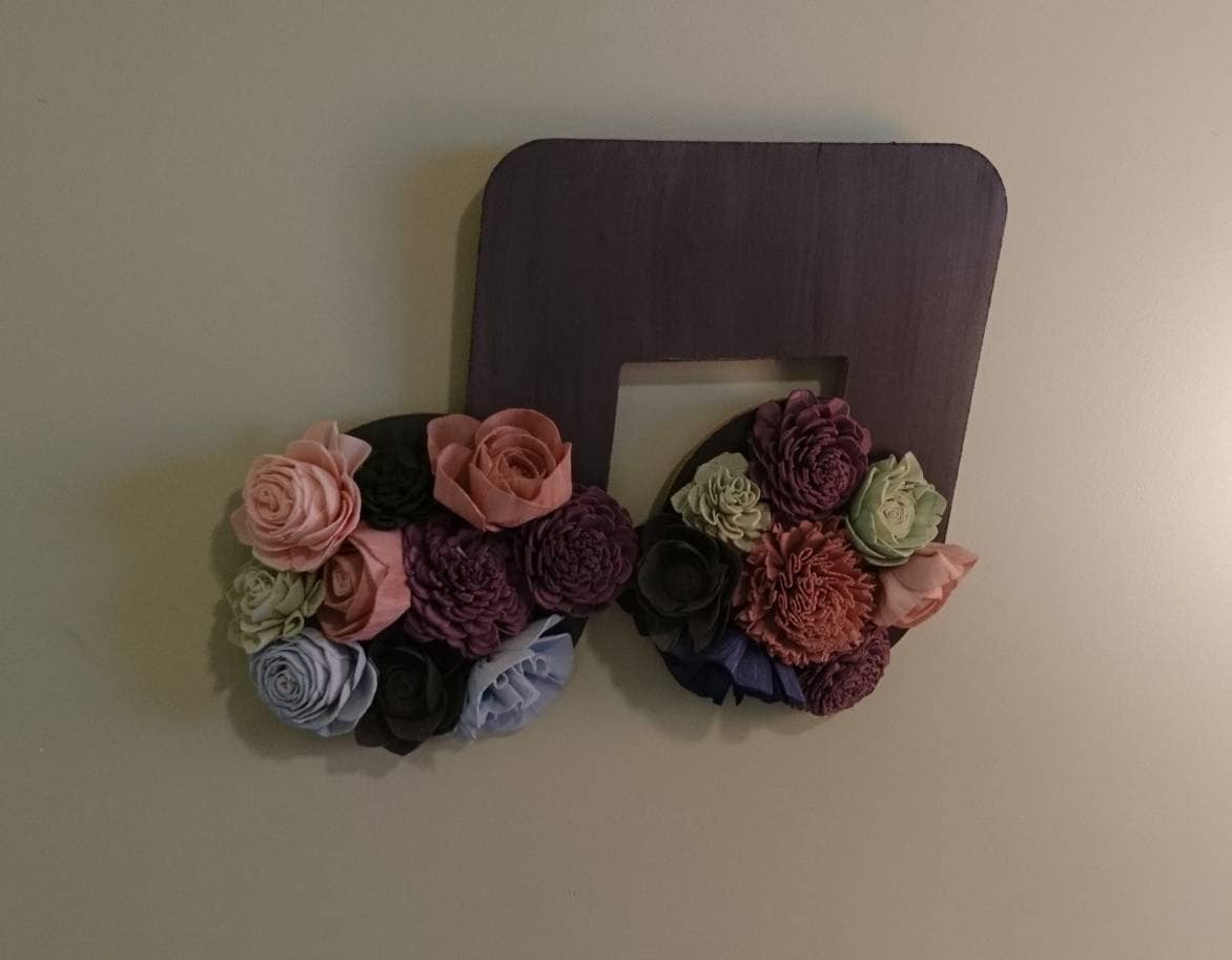 Music Notes Decor With Sola Flowers - Perfect Musical Gift! Customized ...