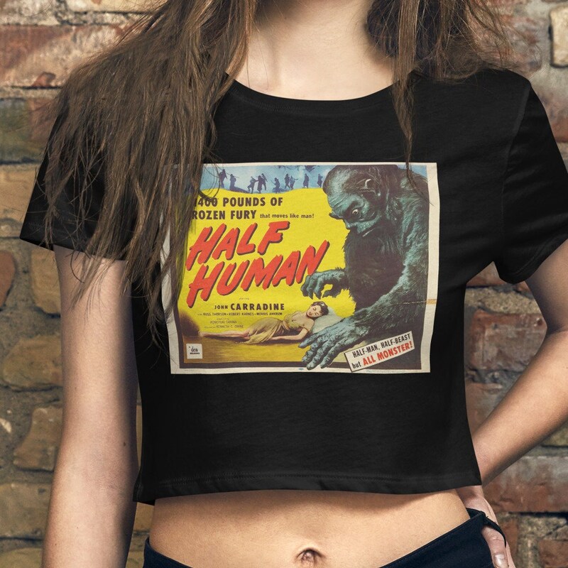 Graphic Crop Top - Etsy