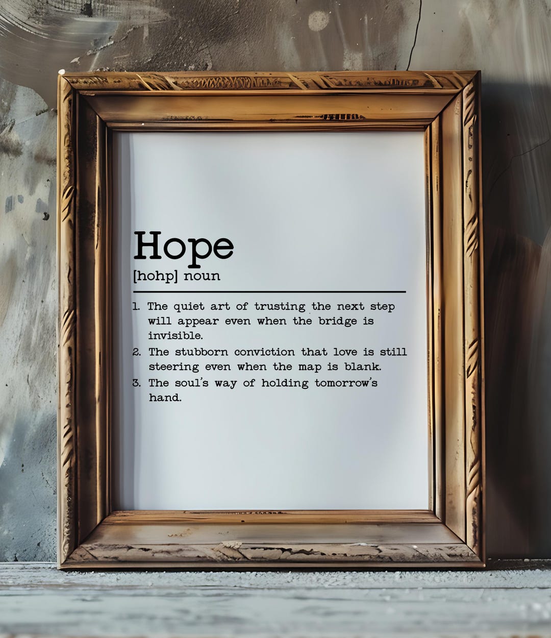 Hope Definition * Printable Wall Art * Digital Download 2 - Etsy