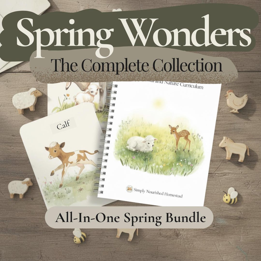 Spring Homeschool Bundle – Waldorf Inspired Spring Curriculum ...