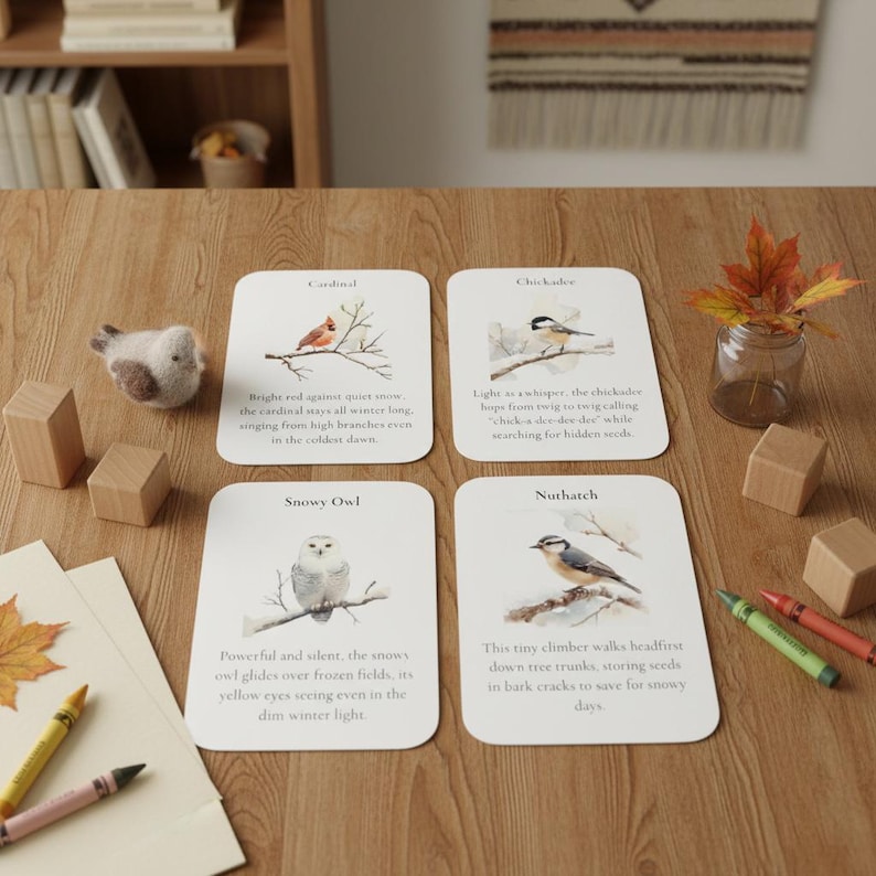 Winter Animals Curriculum: Homeschool Study, Stories & Cards (PDF) - Etsy