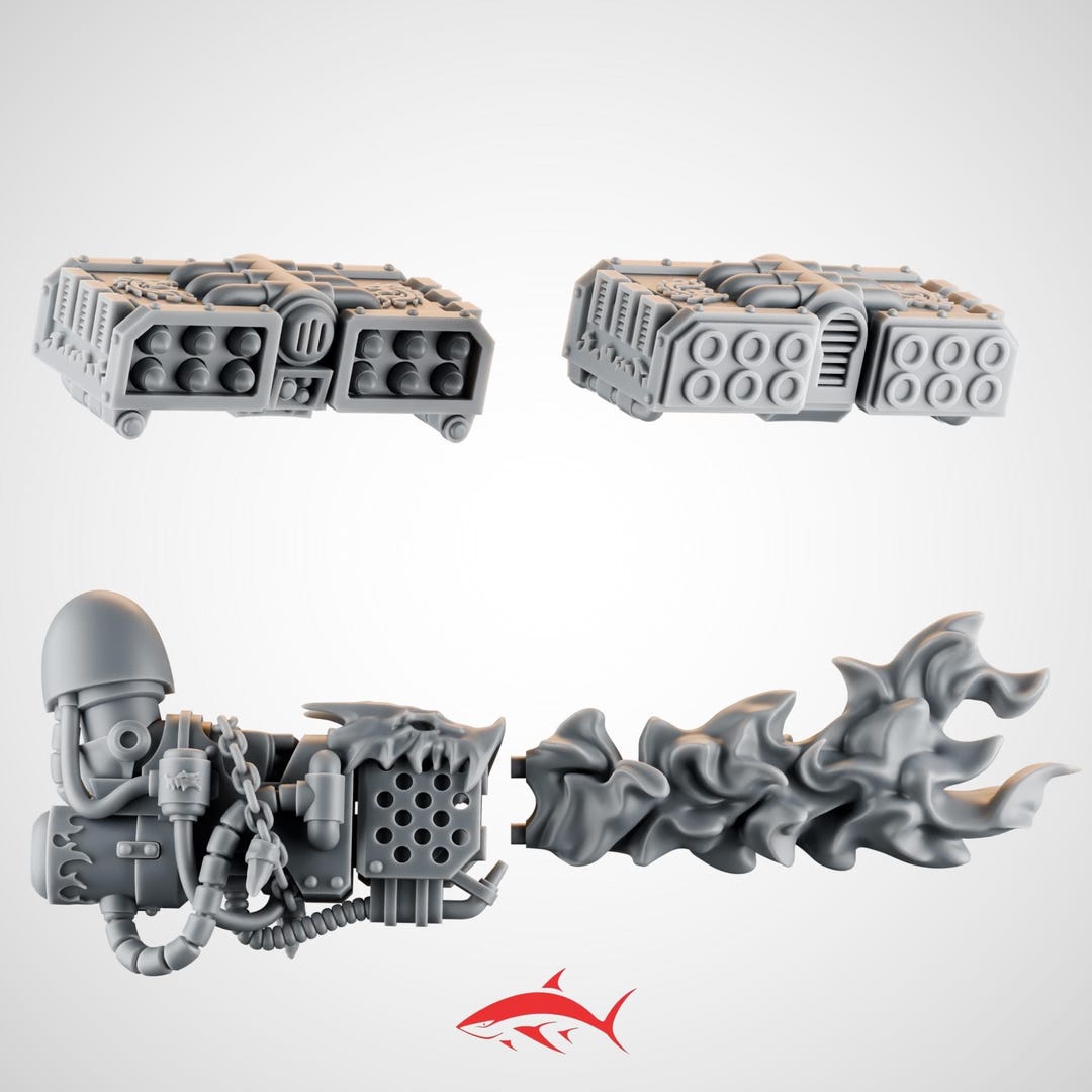 Ember Forge Terminator Heavy Weapons Kit for Fire Lizard – Backpack ...