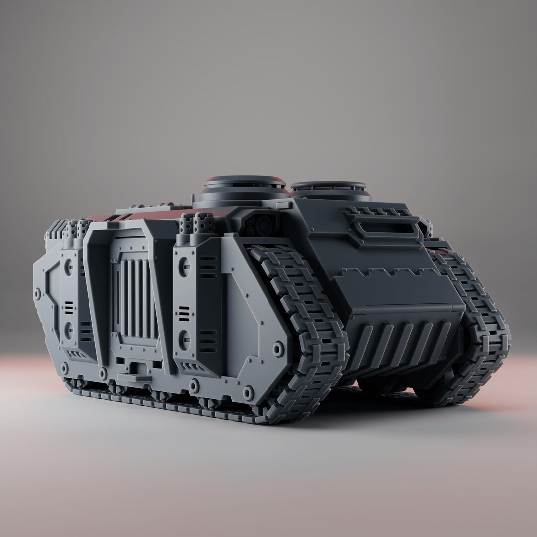 Wardex Mk1 Armored Transport Tank – Grimdark Resin Vehicle – Troop ...