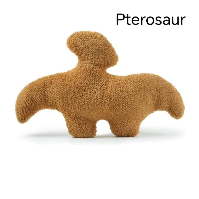 Large Dino Nuggie Couch Pillows, Room Decor, Dinosaur Nugg Plushie ...