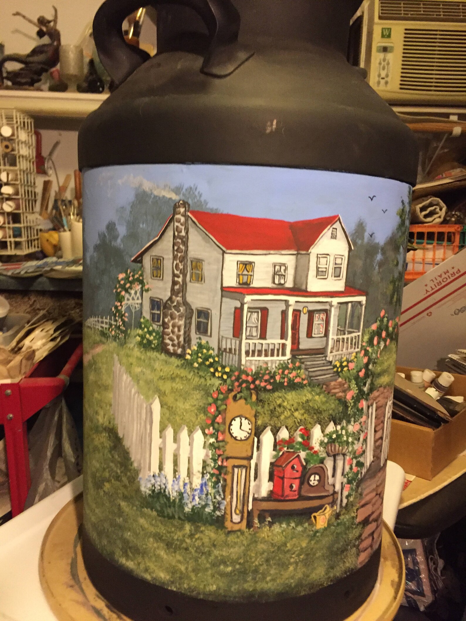Custom Painted Milk Cans CONTACT BEFORE ORDERING Hand - Etsy Canada