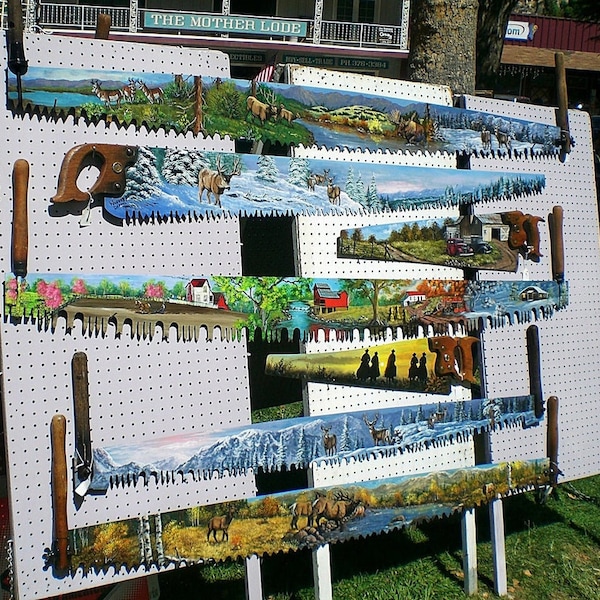 Painted Saws - Etsy