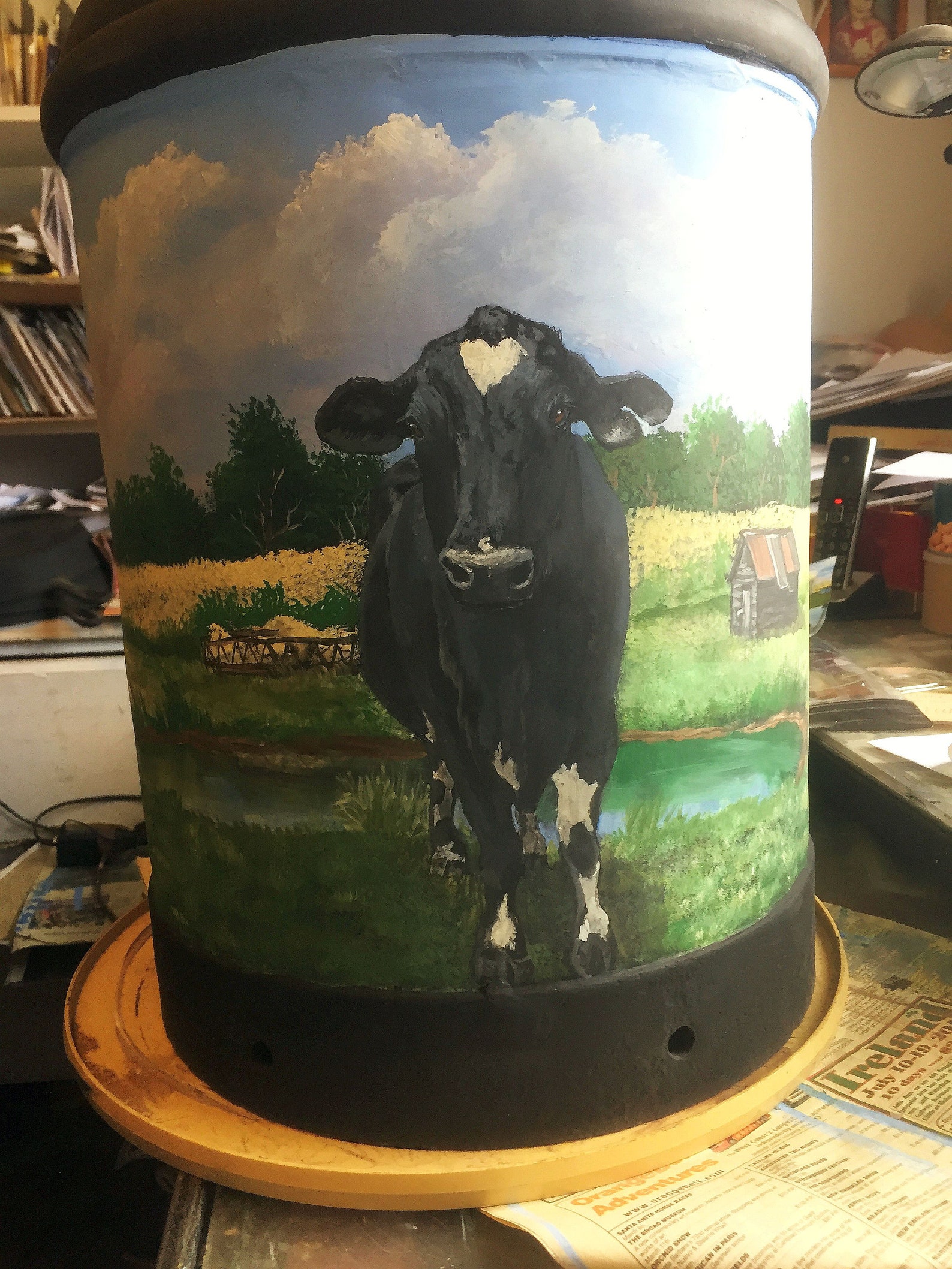 Custom Painted Milk Cans CONTACT BEFORE ORDERING Hand - Etsy