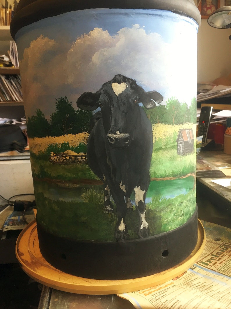 Custom Painted Milk Cans CONTACT BEFORE ORDERING Hand - Etsy