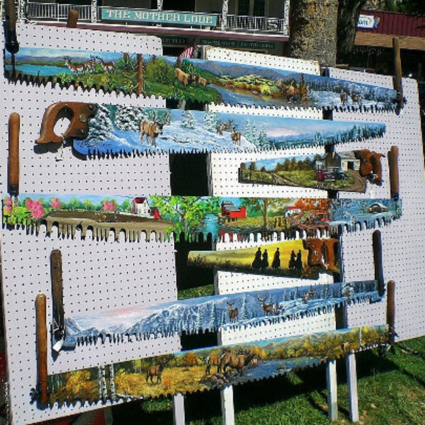 Painted Saws - Etsy