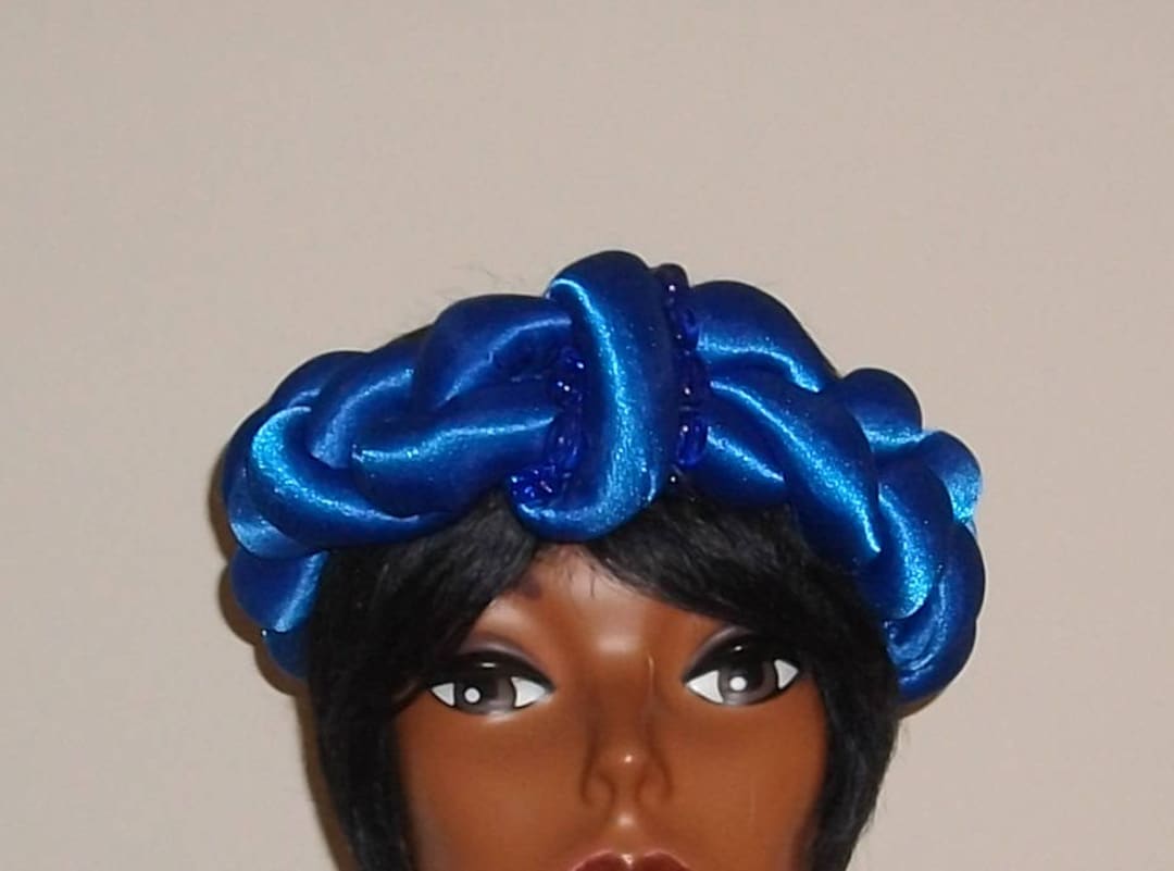 Royal Blue Braided Dress Crown - Etsy