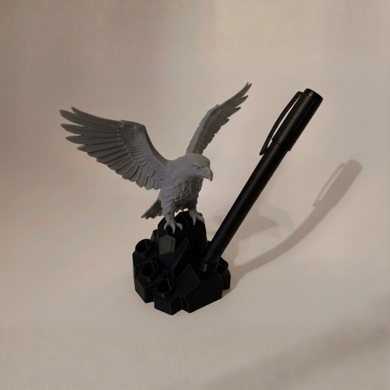 3D Printed Eagle Pen Holder, Majestic Desk Organizer - Etsy Canada