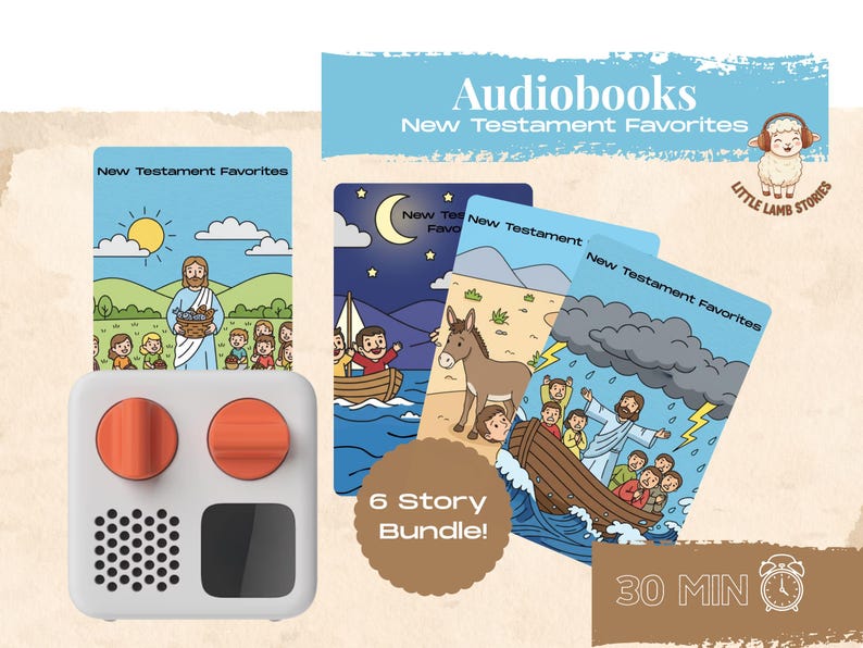 New Testament Bible Stories MP3 Bundle | Kids Christian Audio | Yoto ...