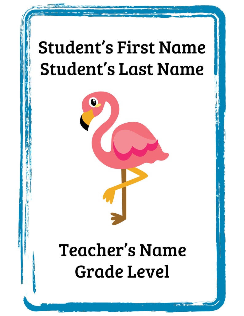 Flamingo/tropical Classroom Decor Printables *** Completely ...