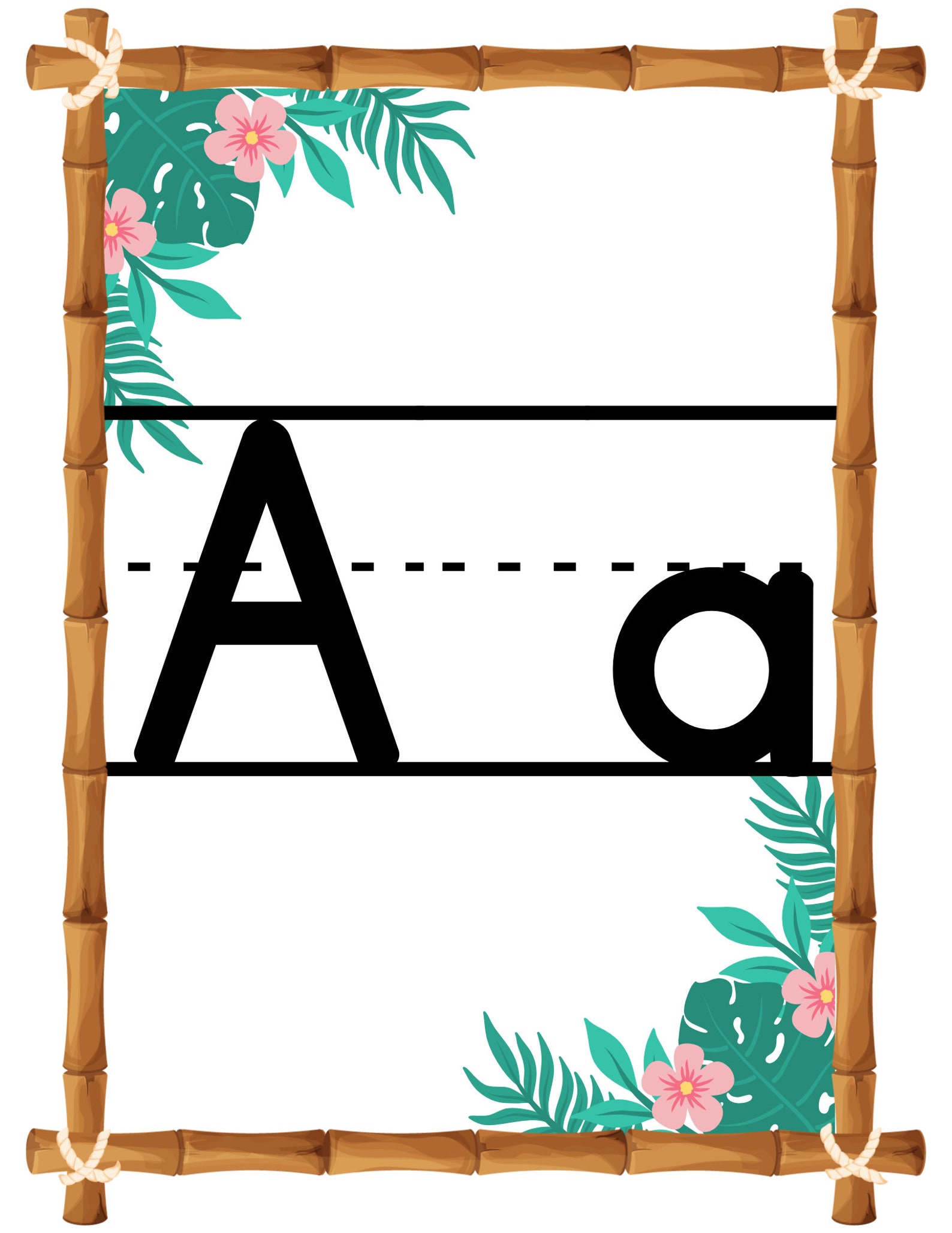 Flamingo/tropical Classroom Decor Printables *** Completely ...