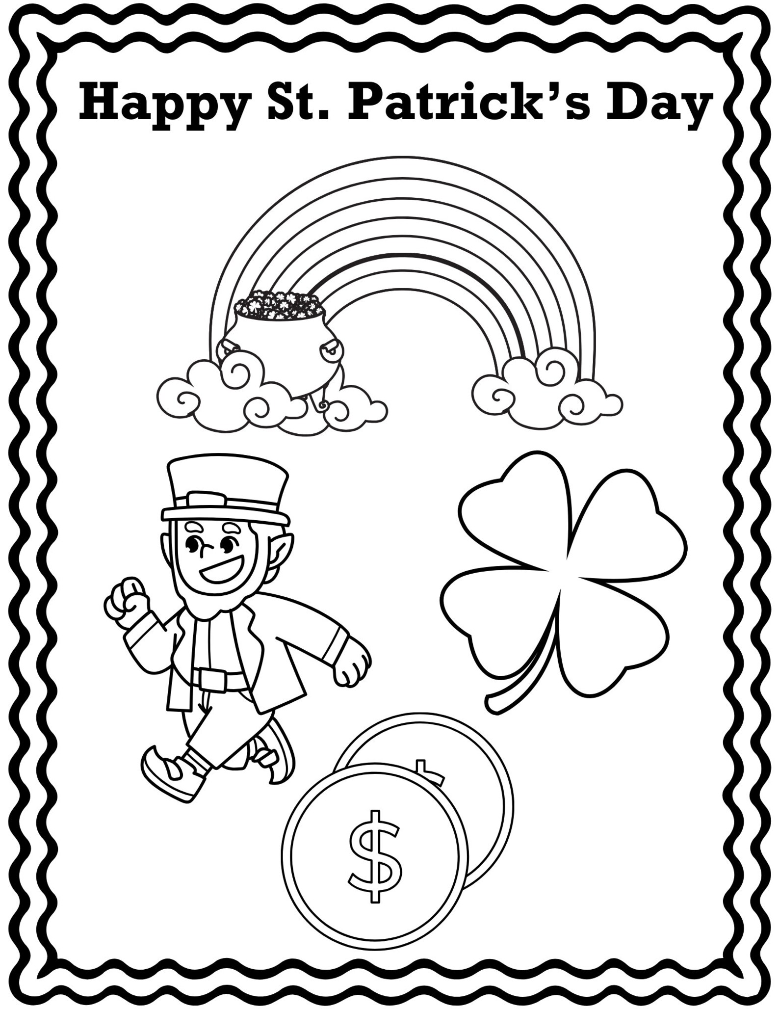 Printable School Holiday Coloring Sheets - Etsy