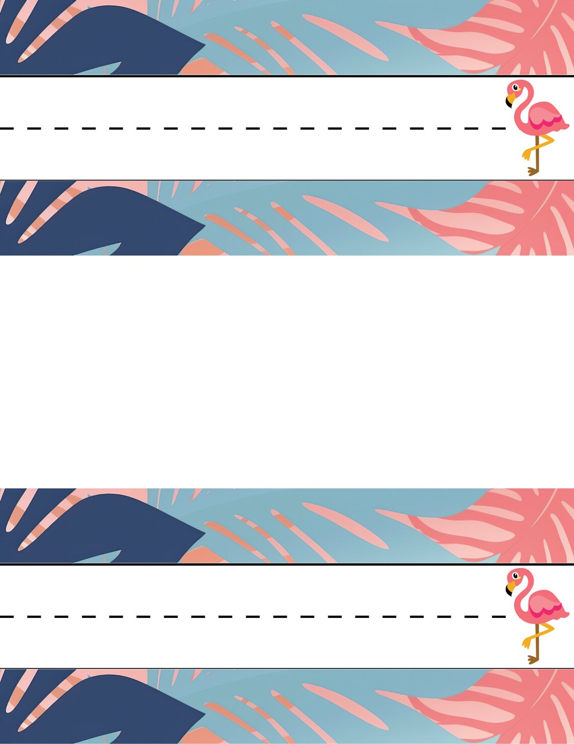 Flamingo/tropical Classroom Decor Printables *** Completely ...