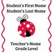 Ladybug Classroom Decor Printables *** Completely Customizable *** - Etsy