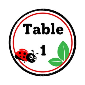 Ladybug Classroom Decor Printables *** Completely Customizable *** - Etsy