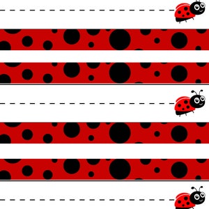 Ladybug Classroom Decor Printables *** Completely Customizable *** - Etsy