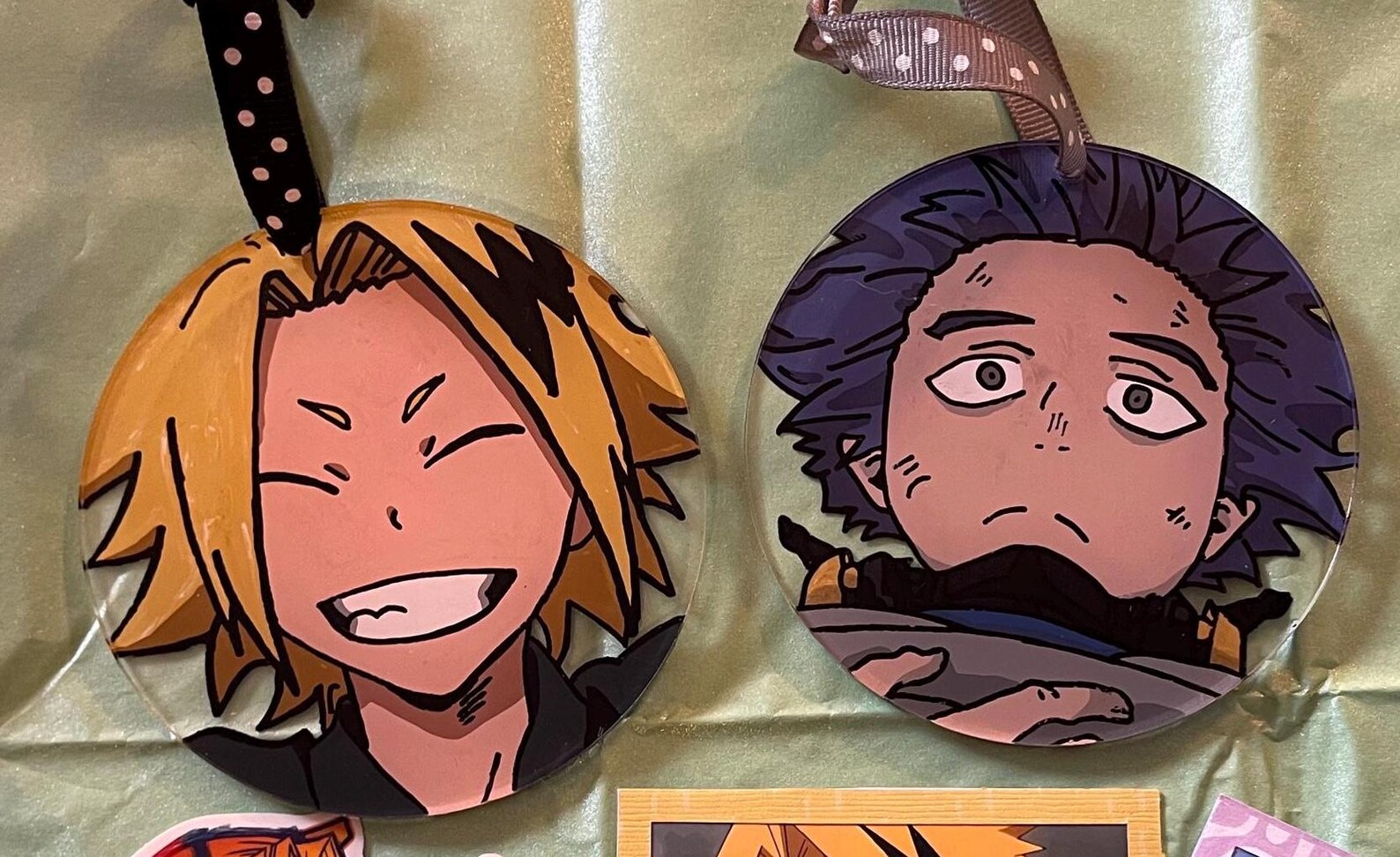 MHA Inspired Ornaments - Etsy