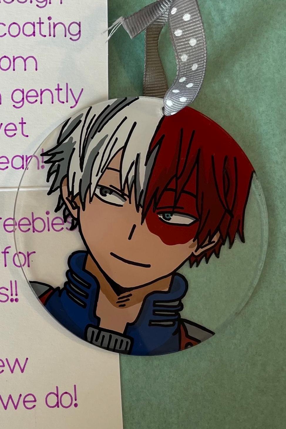 MHA Inspired Ornaments - Etsy
