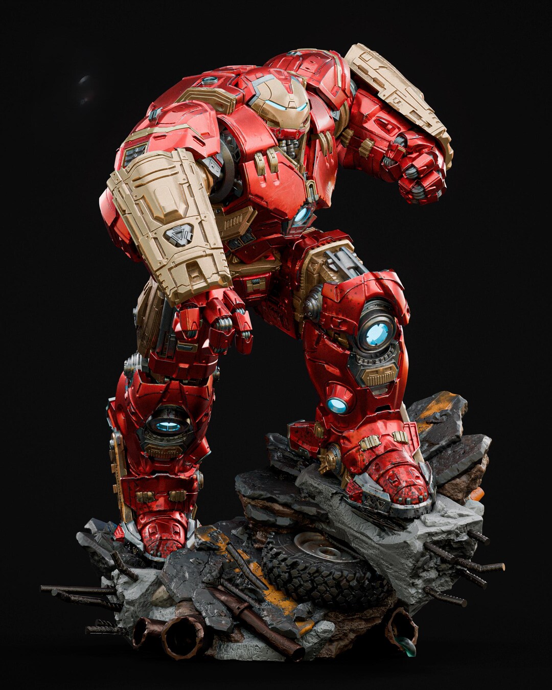 Hulk Buster STL - Etsy