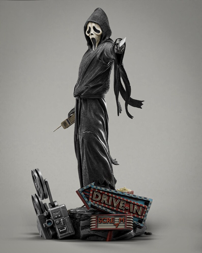 Ghostface Scream STL - Etsy Canada