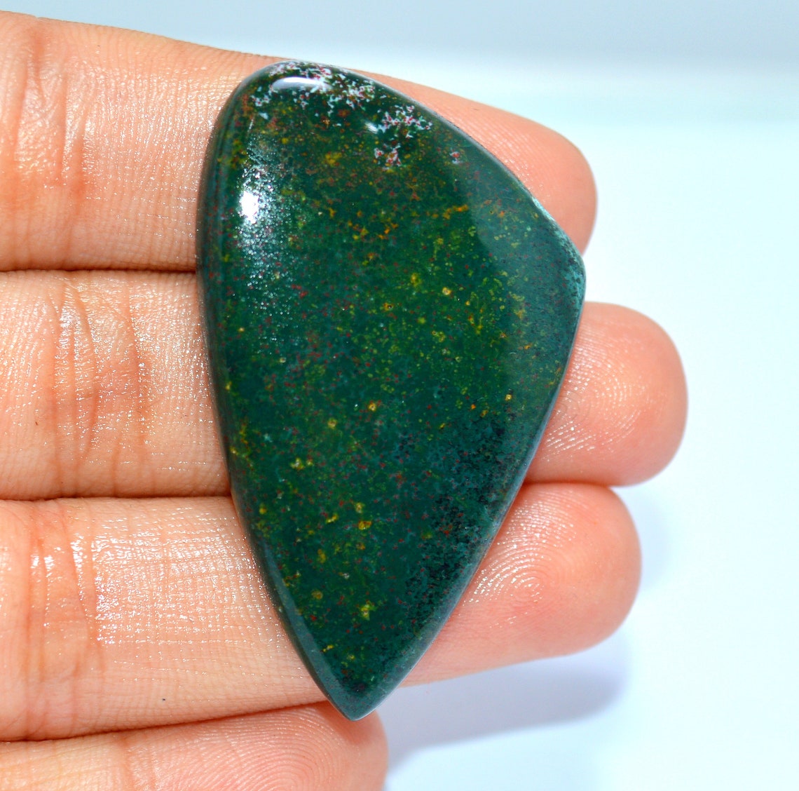 de alta calidad Jaspe verde 100% natural cabujón de jaspe | Etsy