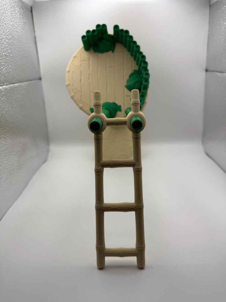 3D Printed Articulating Panda With Tree Stand | Flexible Panda Figure ...