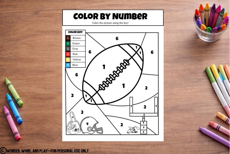 Football Activity Pack | Printable Games for Kids Ages 3-8 (instant ...