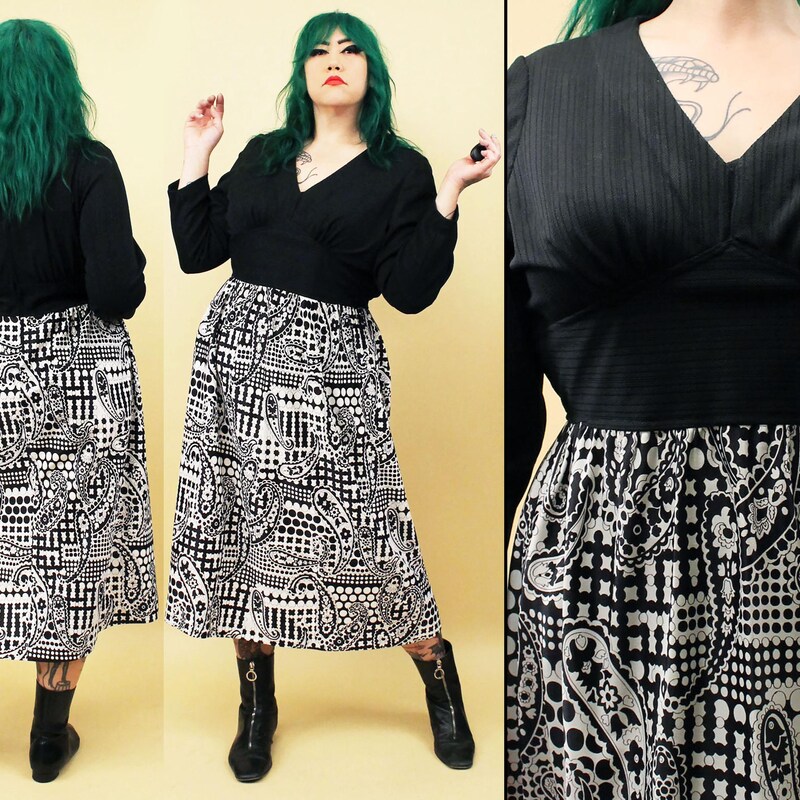 Plus Size Mod Dress - Etsy