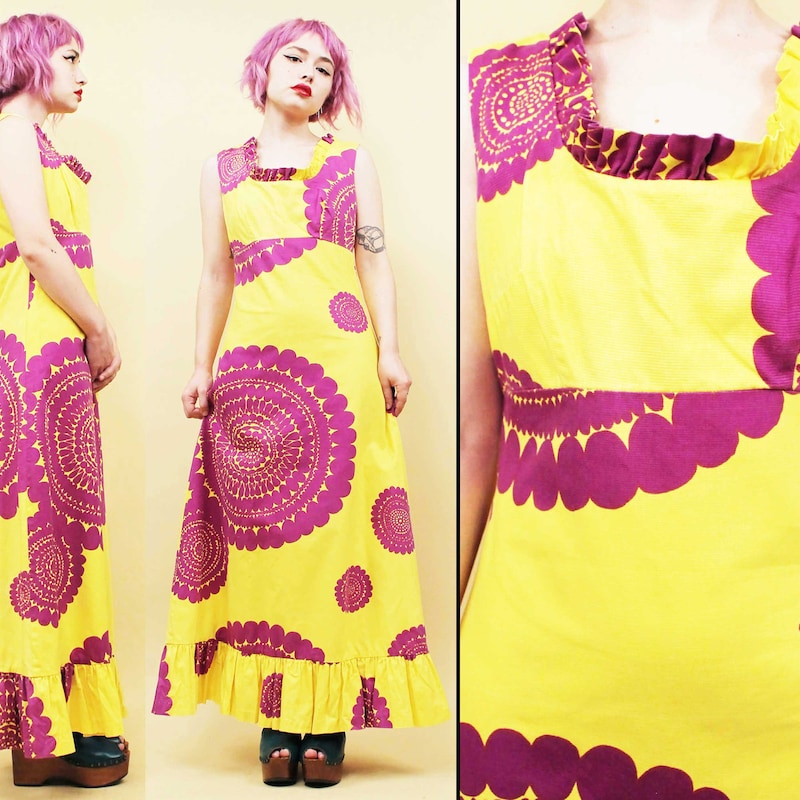 Polynesian Prom Dress - Etsy