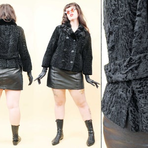 Plus Size Persian Lamb Coat - Etsy