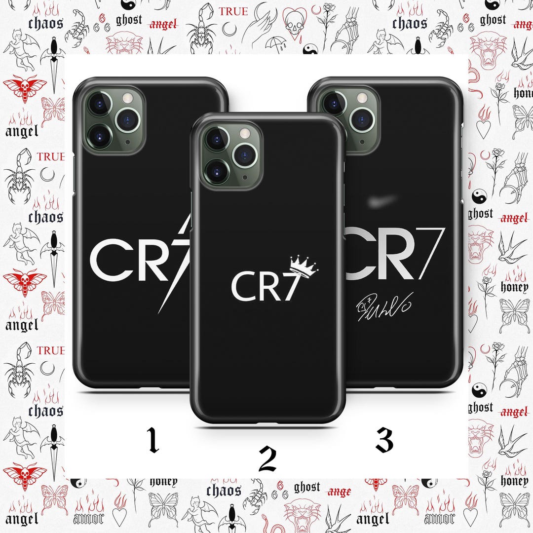 Cristiano Ronaldo CR6 Phone Case for Apple iPhone 11 12 13 14 15 16 E ...