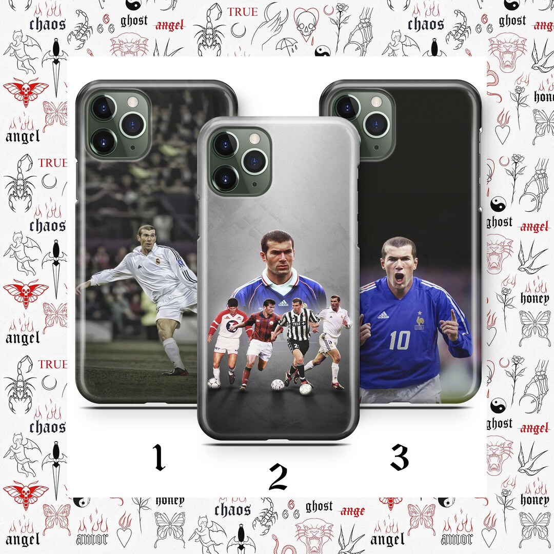 Zinedine Zidane K4 Phone Case for Apple iPhone 11 12 13 14 15 16 E 17 ...