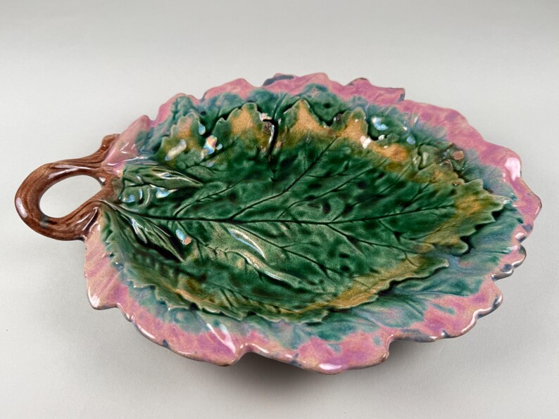 Antique Etruscan Majolica Leaf Dish – Griffen Smith Hill, Circa 1880 - Etsy