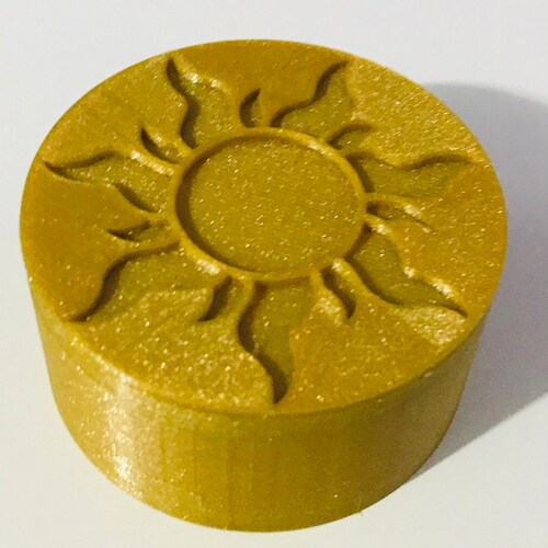 Rapunzel Tangled Sun 3D Printed Disney Succulent Pot or - Etsy