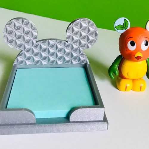 Mickey Mouse 3D Printed Disney Sticky Note Holder for Desk - Etsy