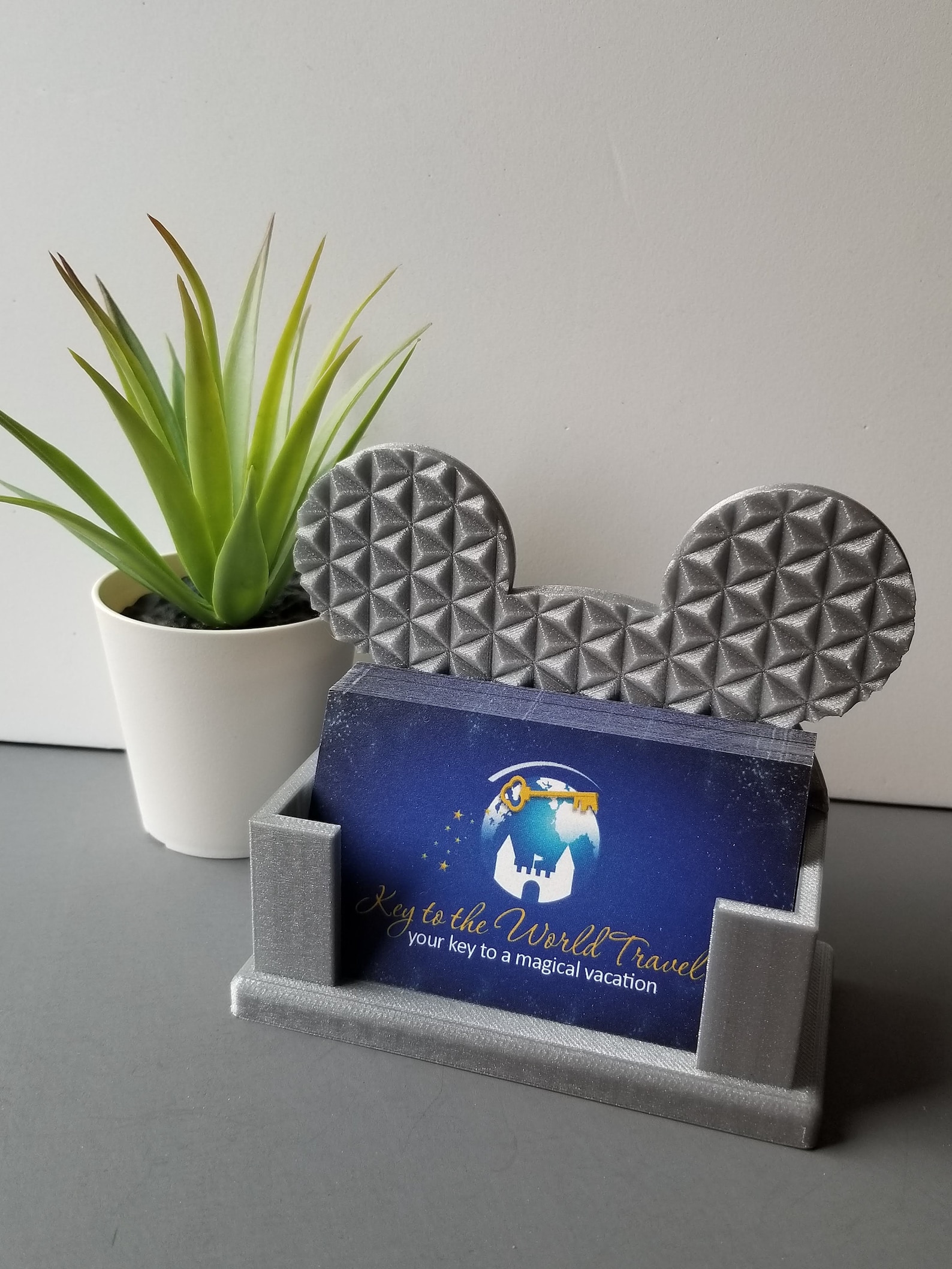 Mickey Spaceship Earth 3D Printed Epcot Disney Desk Set for Desk, Work ...