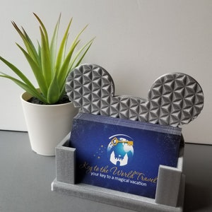 Mickey Spaceship Earth 3D Printed Epcot Disney Desk Set for Desk, Work ...