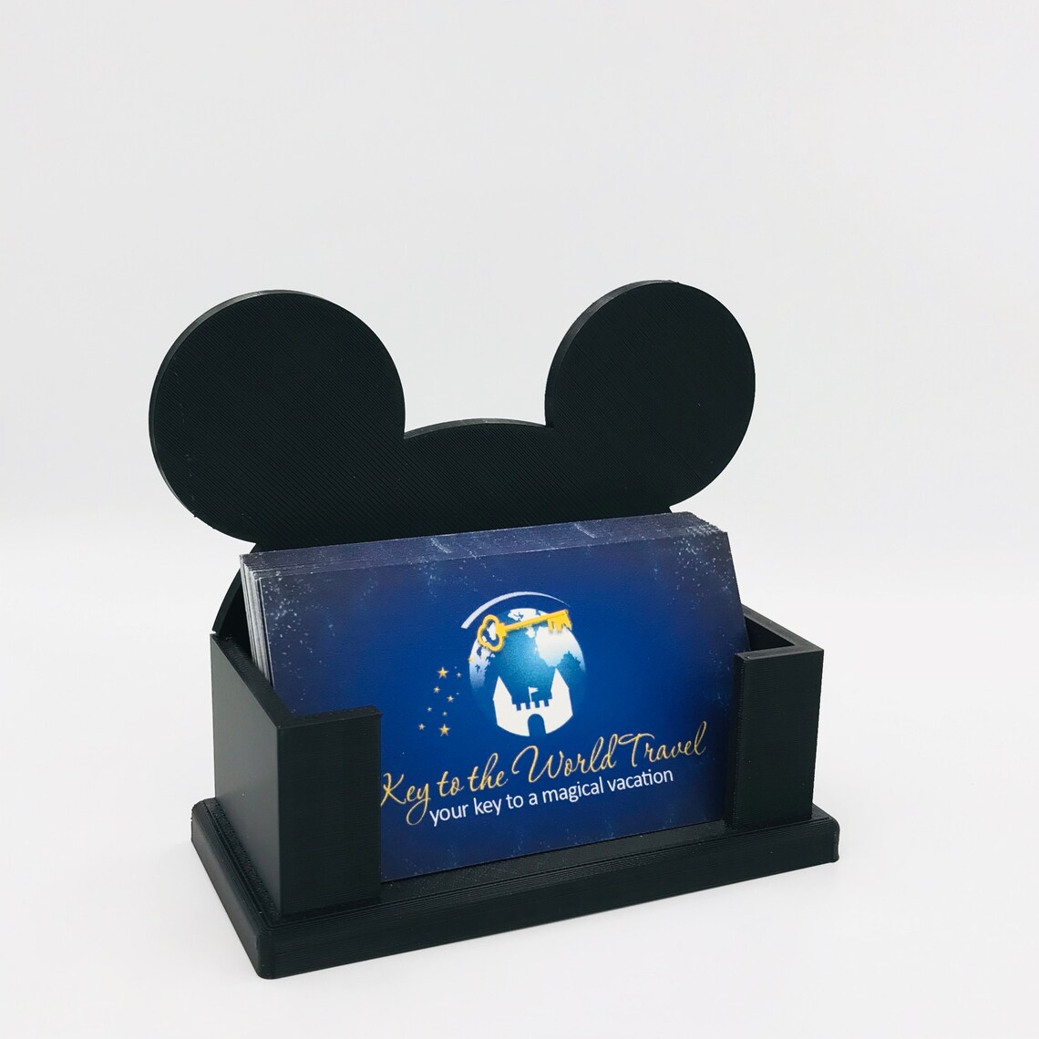 Mickey Mouse Ears 3D Printed Disney Business Card Holder for - Etsy
