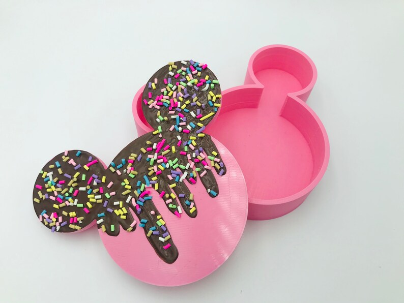 Mickey Mouse Ice Cream Sundae 3D Printed Disney Storage - Etsy