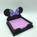 Minnie Mouse 3D Printed Disney Sticky Note Holder for Desk, Work ...